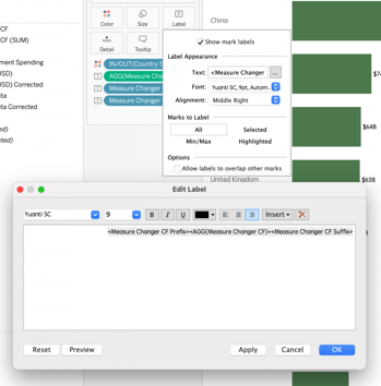 Tableau How to: Dynamic Number Format with Parameters