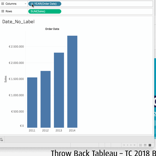 Advanced how to: Show dynamic date ranges on your axis