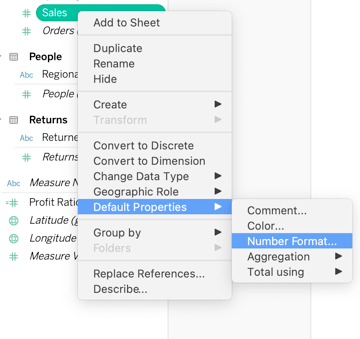 Tableau How to: Dynamic Number Format with Parameters